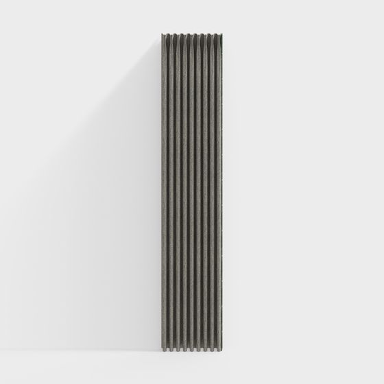 Urban Radiator Low-Polygon 3D model