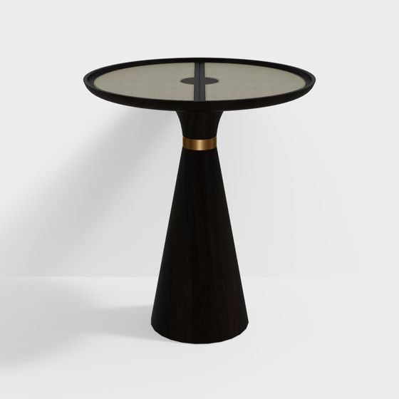 Elegant Round Table 3D model