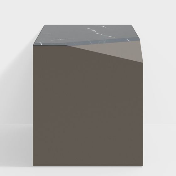 Minimalist Cube 3D model for Modern Designs