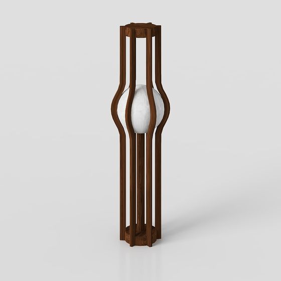 Unique Modern Pendant Light 3D model