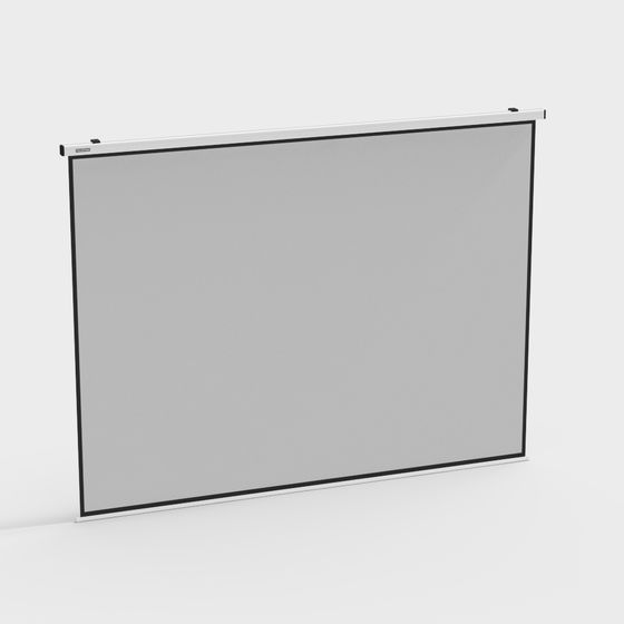 Modern Projection Screen 3D Model