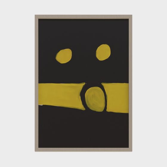 Abstract Smiling Face 3D model