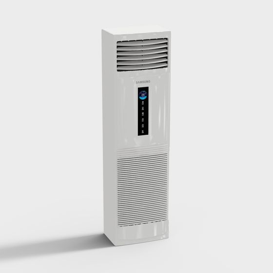 Modern Samsung Vertical Air Conditioner 3D model
