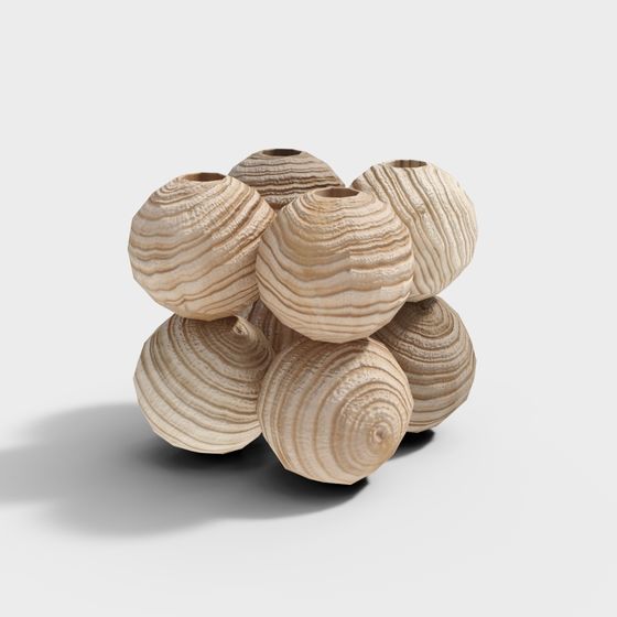 Spiral Shell Stack 3D model