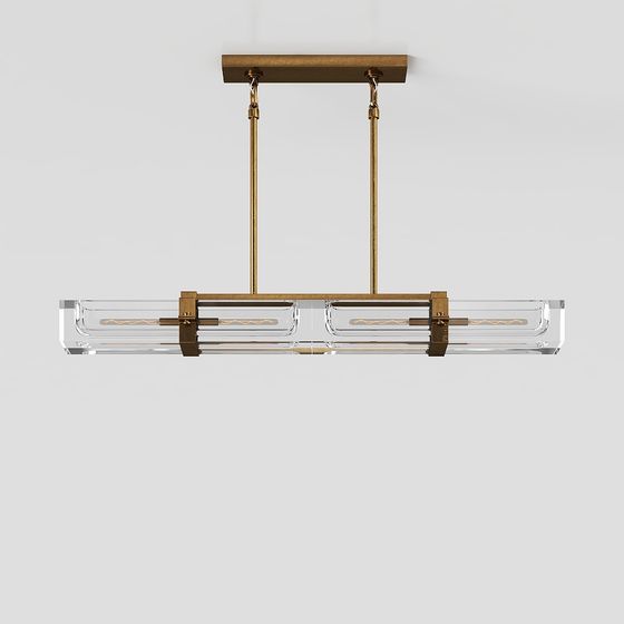 Contemporary Luxurious Light Fixture 3D model