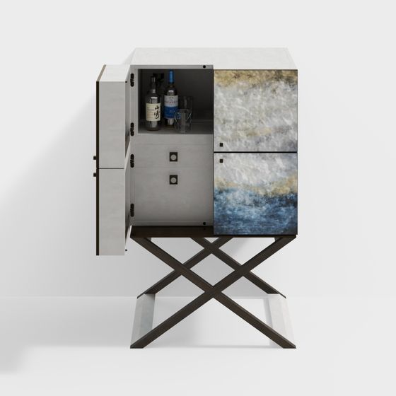 Armani Casa CLUB Bar Cabinet in Limited Edition