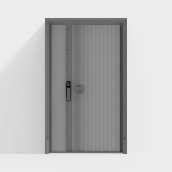 Urban Gate 3D model - A Modern Minimalist Design
