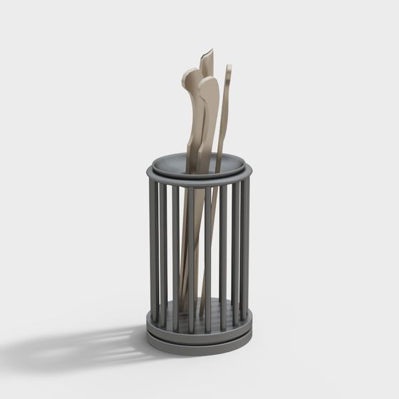Elegant Chopstick Holder 3D model