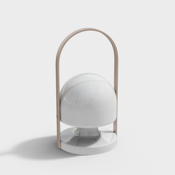 Elegant Floating Lantern 3D Model – Low-Poly Warm Glow