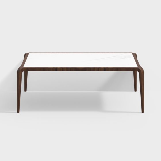 Urban Living Room Table 3D model for Modern Spaces
