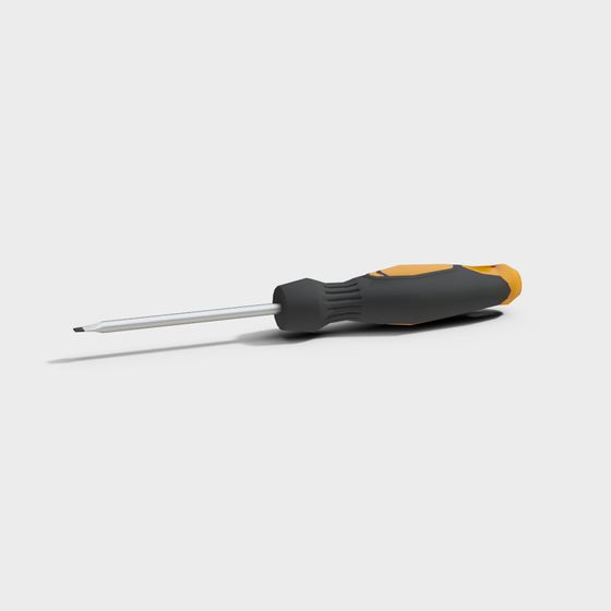 Low-Poly 3D Screwdriver Model – Functional Tool Design