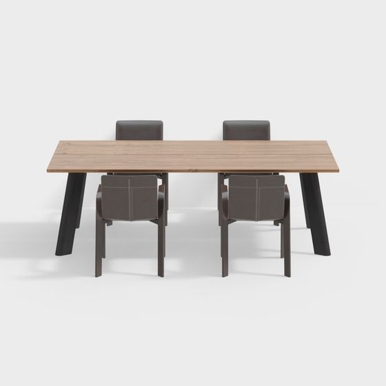 Urban Dining Table 3D model