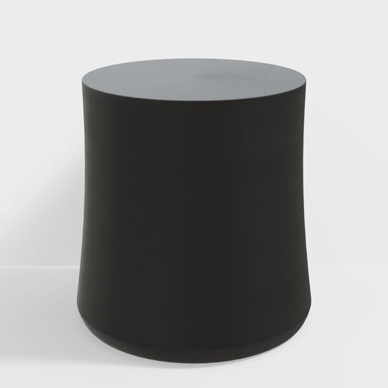 Minimalist Low-Poly Cylinder 3D model