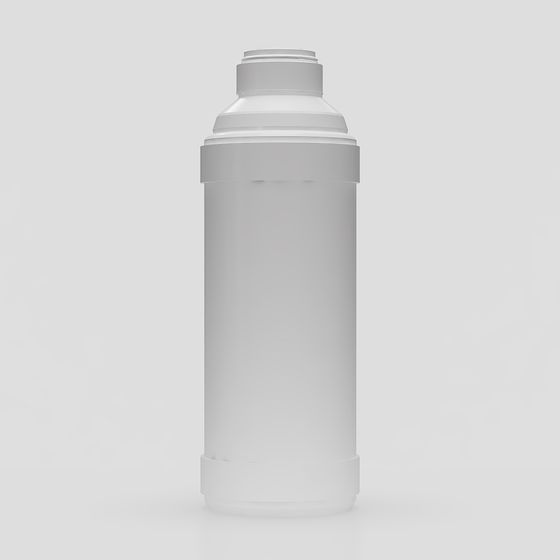 Futuristic Low-Poly Bottle 3D model