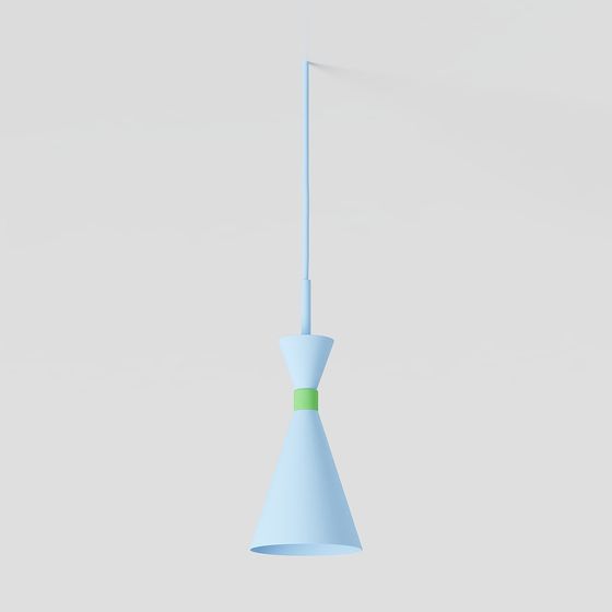 Lightweight Pendant Lamp 3D model