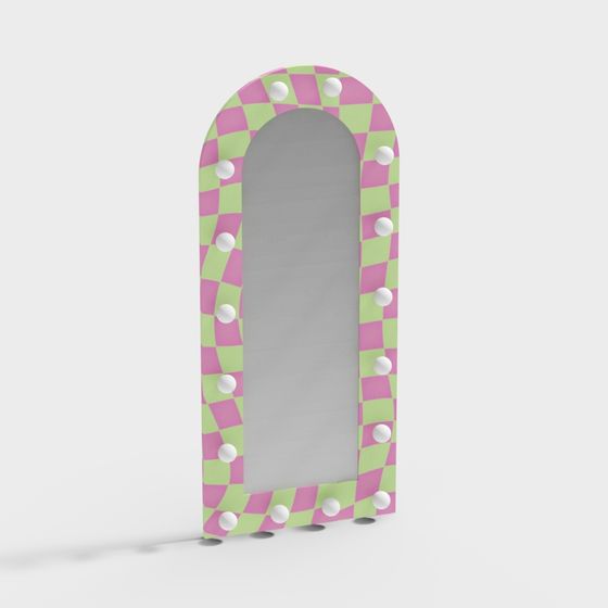 Vintage Frame 3D model with Retro Aesthetic