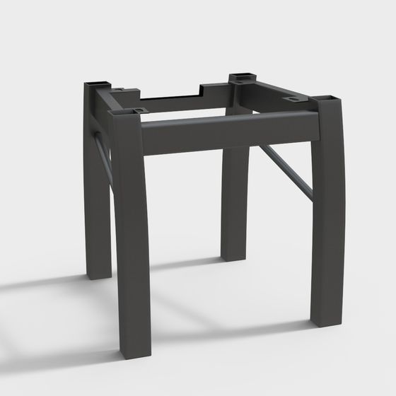 Industrial Metal Frame 3D model