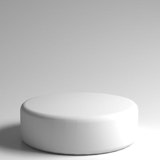 Table Leg Pad 3D Model – Functional White Style Free