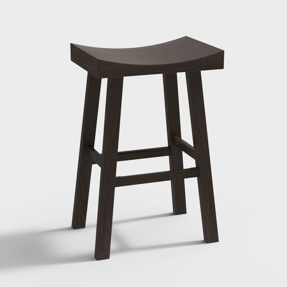 Urban Corner Bar Stool 3D model