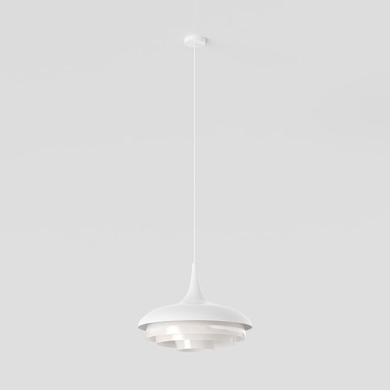 Elegant Low-Poly Pendant Light 3D Model