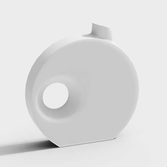 Ovoid Art Vase 3D model
