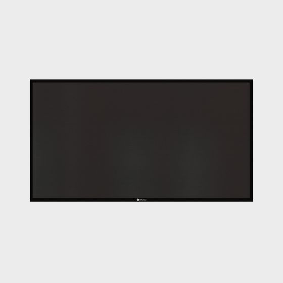 Large Display Screen 3D model for Modern Design