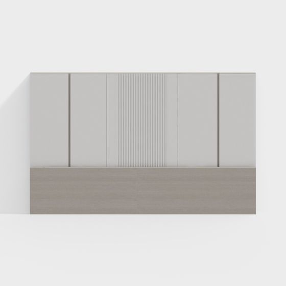 Urban Panel 3D model for Modern Aesthetics