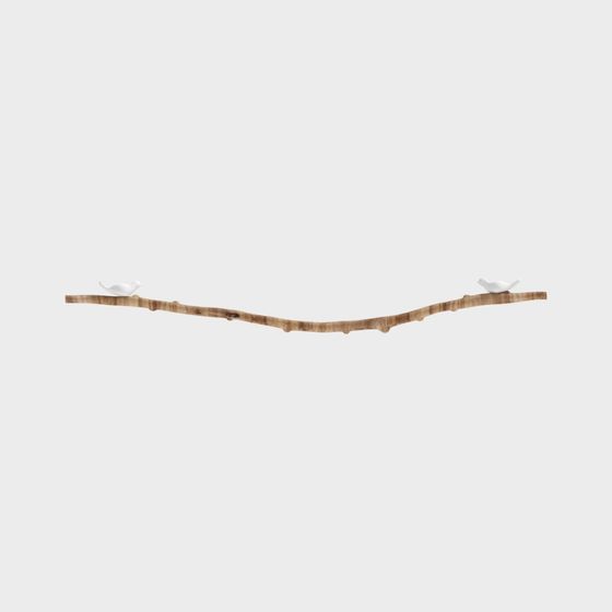 Branch and Bird 3D model