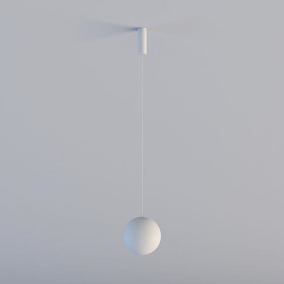 Minimalist Pendant Light 3D model