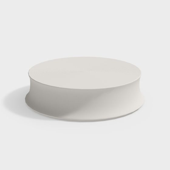 Minimalist Round Table 3D model