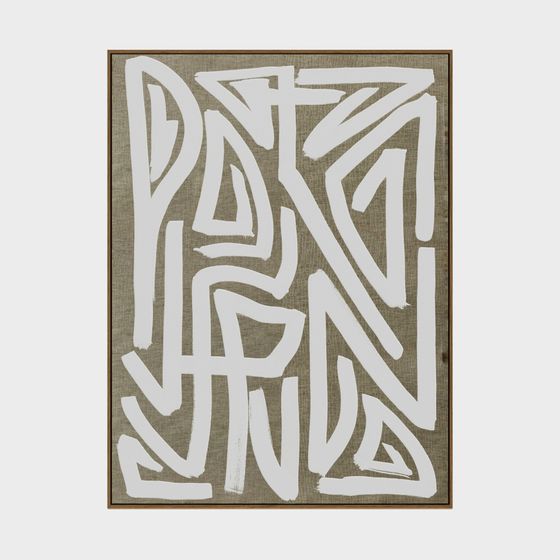 Abstract Line Art 3D Model for Creative Projects